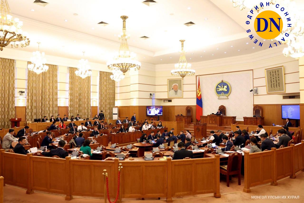 2025-2026 оны төсвийн төсөөллийн тухай хуульд өөрчлөлт оруулах тухай хуулийн төслийг анхны ...