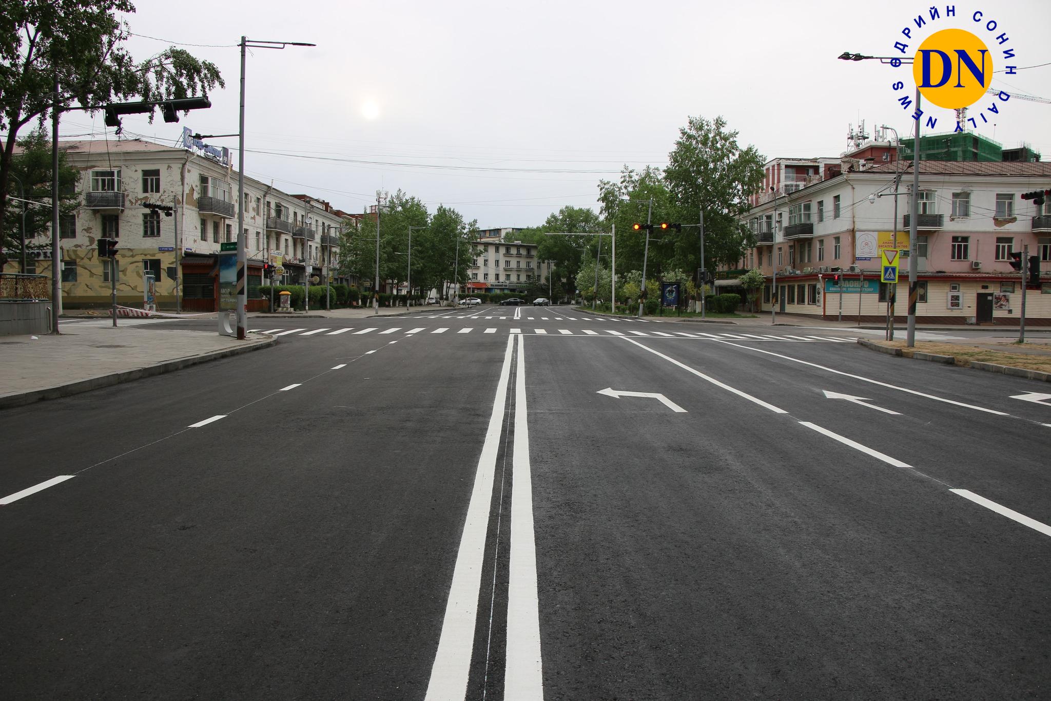 СУИС ийн уулзвараас Хүнсний 4 хүртэлх замын хөдөлгөөнийг нээлээ Dnn Mn