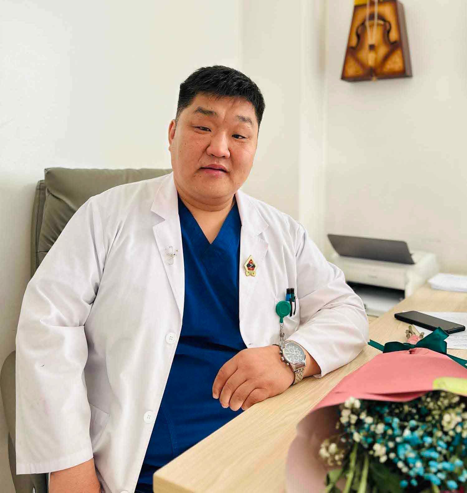 А Дэлгэрбаяр Улаанбурхны вакцин хийлгэснээс хойш сарын дараа томуугийн эсрэг вакцинд хамрагдах