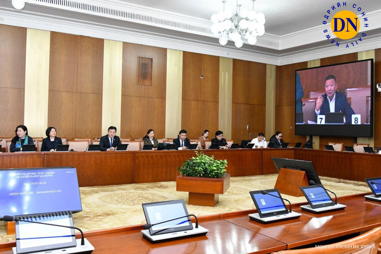 Амьтны тухай хуульд нэмэлт оруулах тухай хуулийн төслийг хэлэлцэхийг дэмжиж Байнгын хорооны